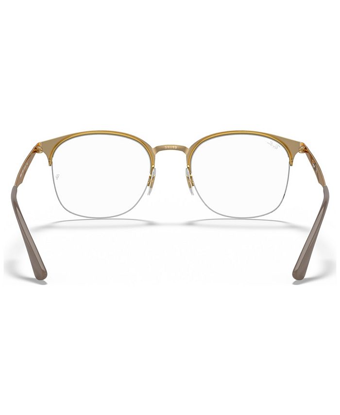 Ray-Ban RX6422 Unisex Square Eyeglasses - Macy's