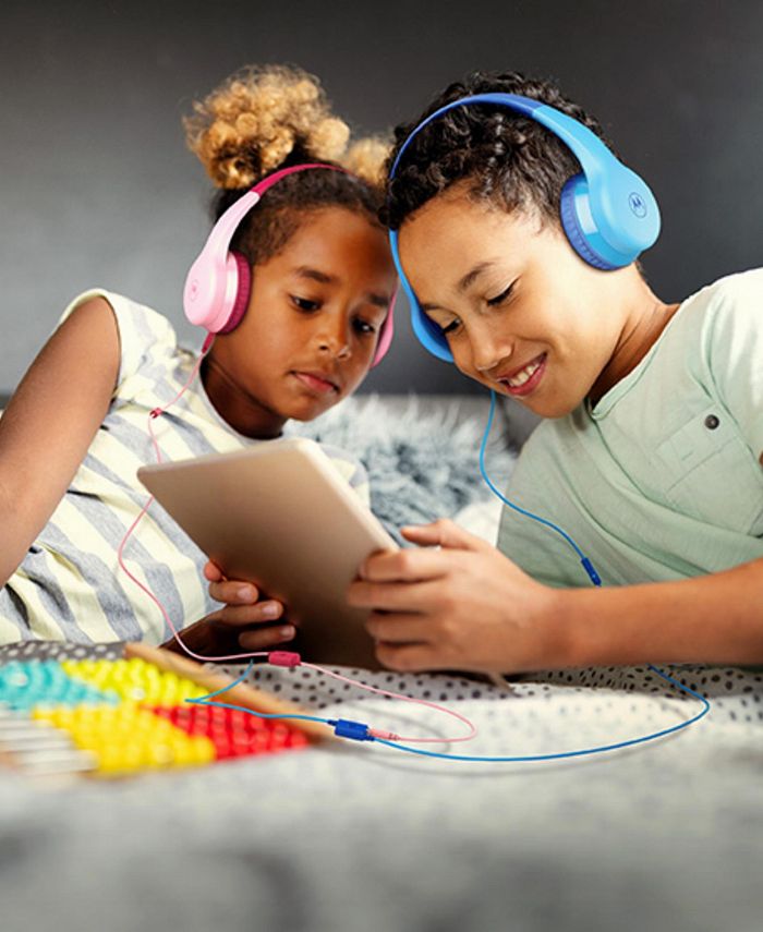 Motorola Moto JR 300 Wireless Kids Over Ear Headphones - Macy's