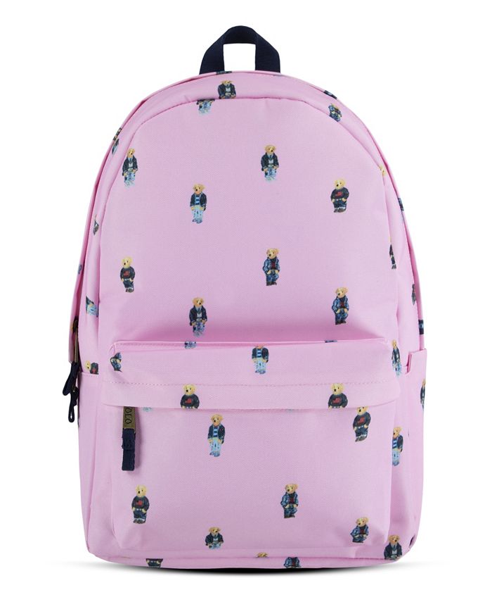 Polo Ralph Lauren Big Girls Bear Backpack - Macy's