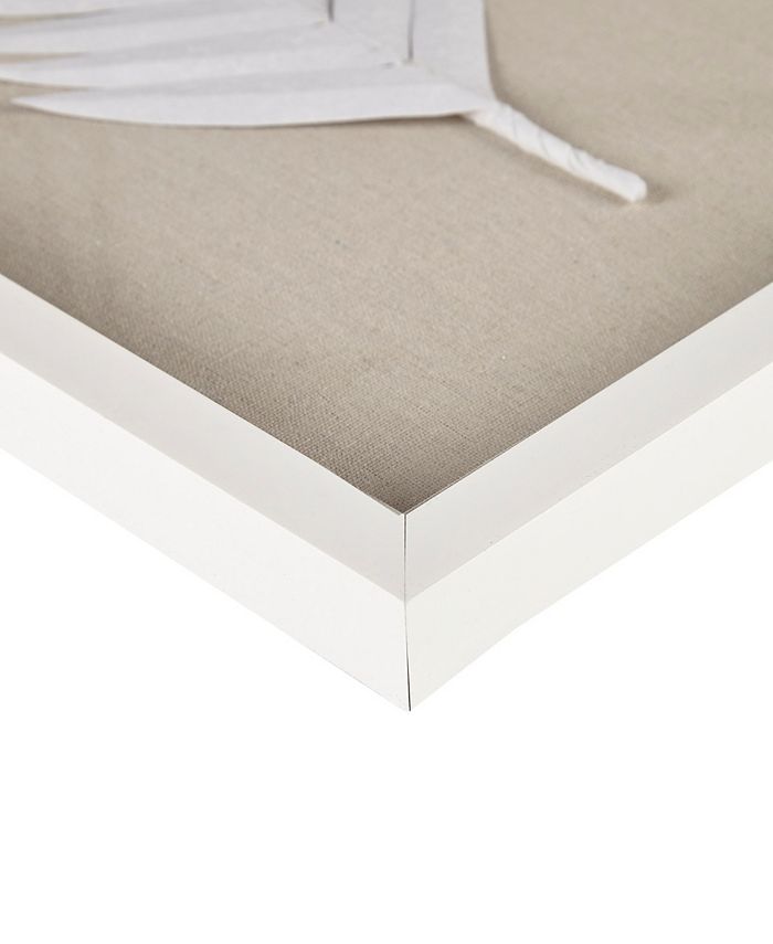 Madison Park Sabal Palm Rice Paper Framed Shadow Box Set, 3 Piece - Macy's