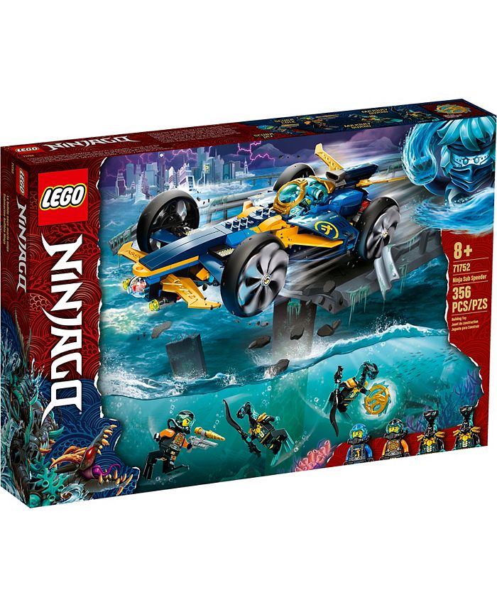 LEGO® Ninja Sub Speeder 356 Pieces Toy Set - Macy's
