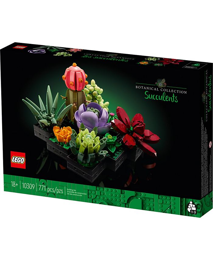 LEGO® Icons 10309 Succulents Botanical House Plants Adult Toy Building ...