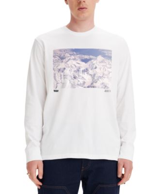 Levi's® Men's Explorer Club Graphic Long-Sleeve T-Shirt - Macy's