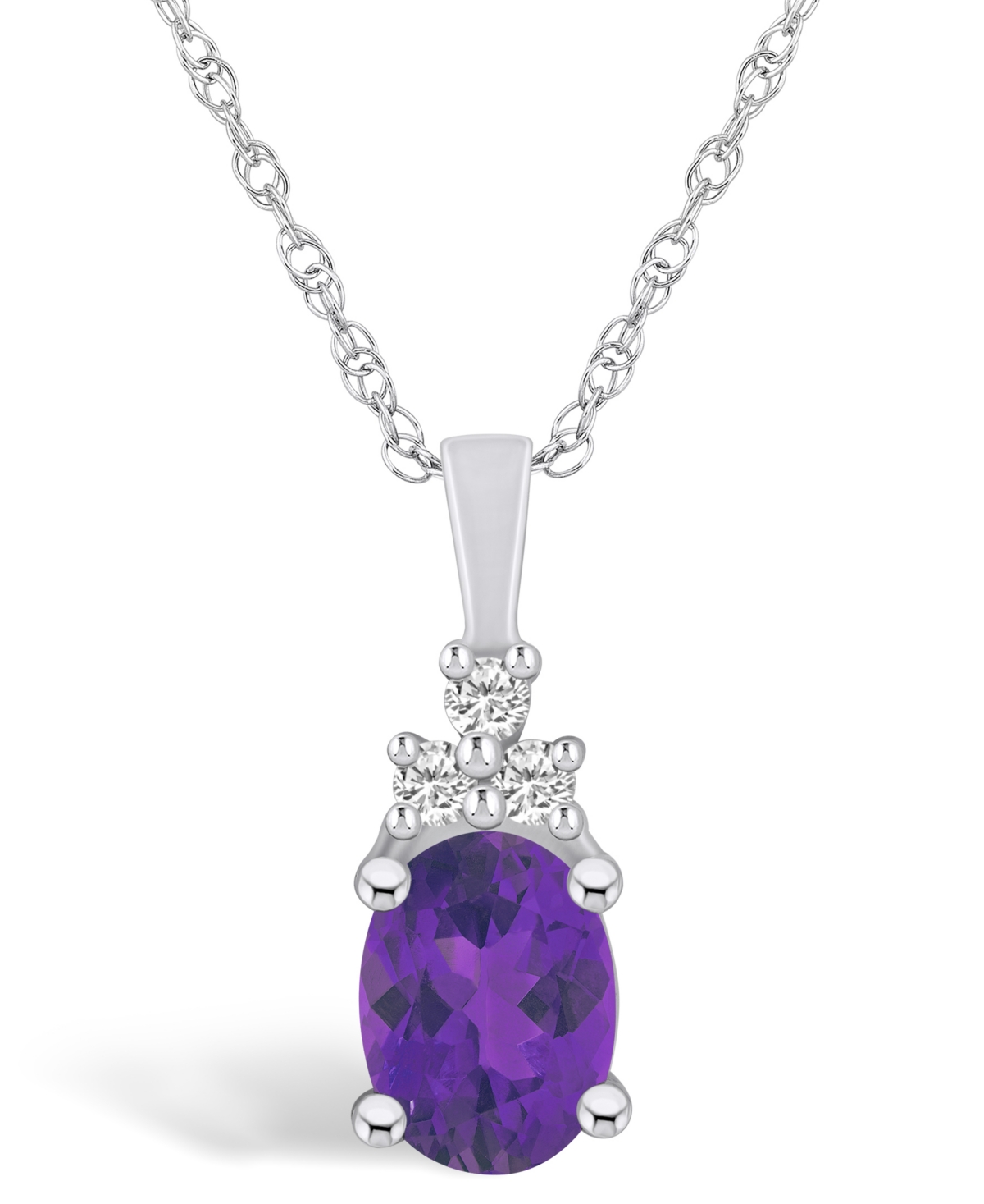Click here for Macys Amethyst (1-1/5 Ct. T.w.) and Diamond (1/10... prices