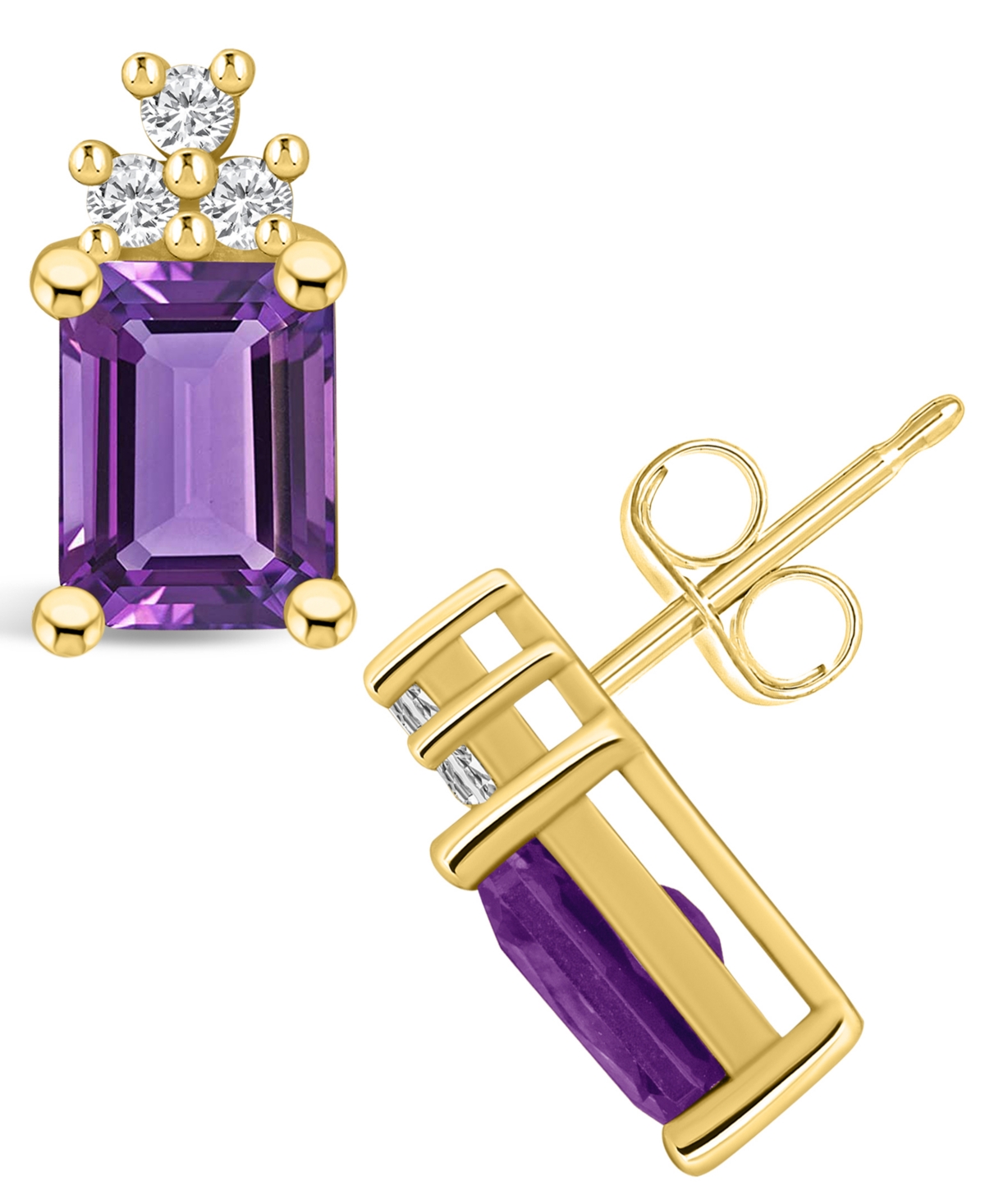 Click here for Macys Amethyst (3-1/5 ct. t.w.) and Diamond (1/5 c... prices