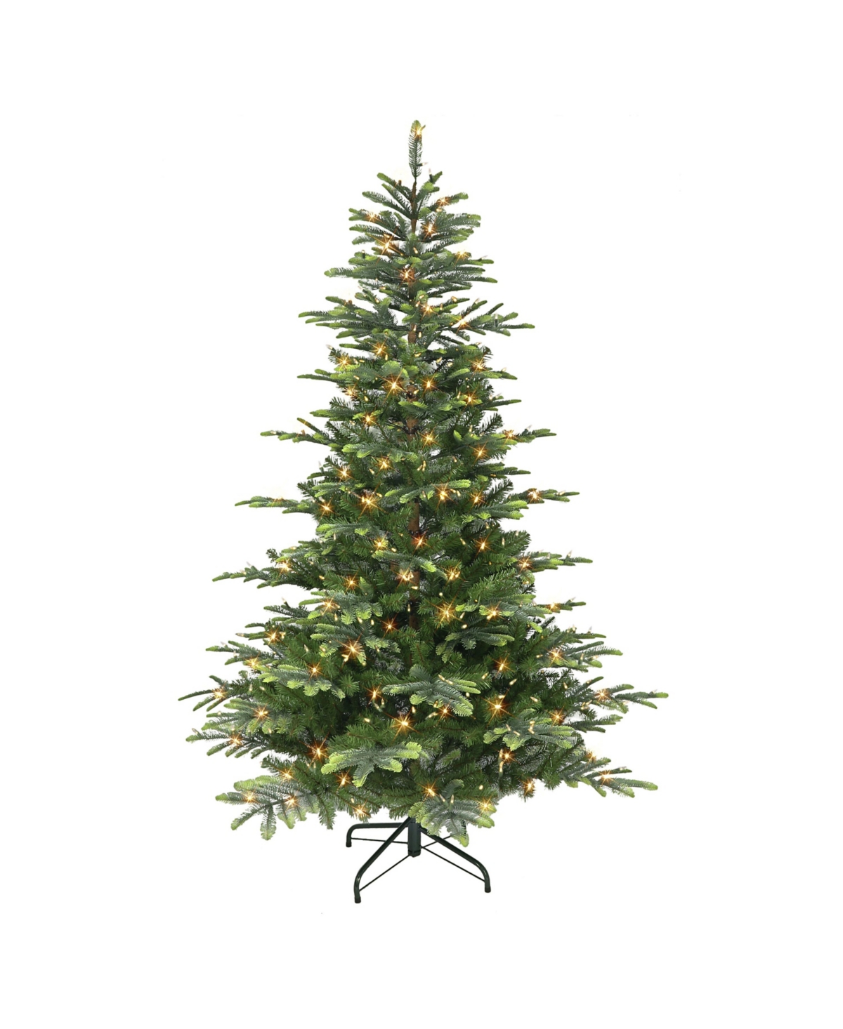 Click here for 7.5 Pre-Lit Aspen Fir Tree with 600 Color Select L... prices