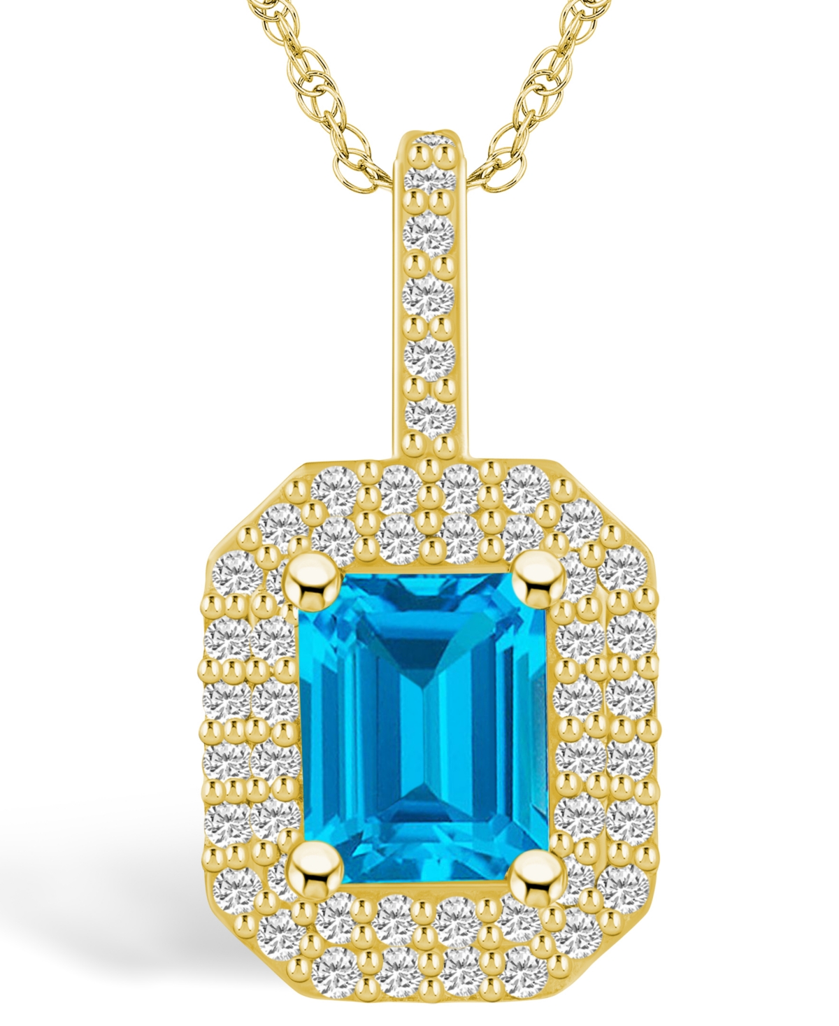Click here for Macys Blue Topaz (2 Ct. T.w.) and Diamond (1/2 Ct.... prices