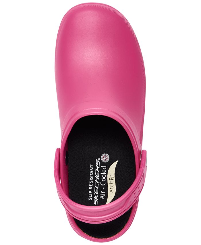 Skechers Women's Work Arch Fit Riverbound - Pasay SR Slip-On Clogs from ...