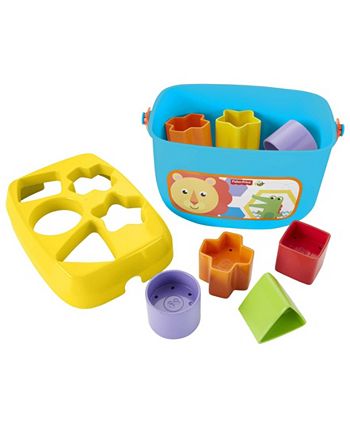 Fisher Price Fisher-Price Baby's First Blocks Shape Sorting Toy with ...