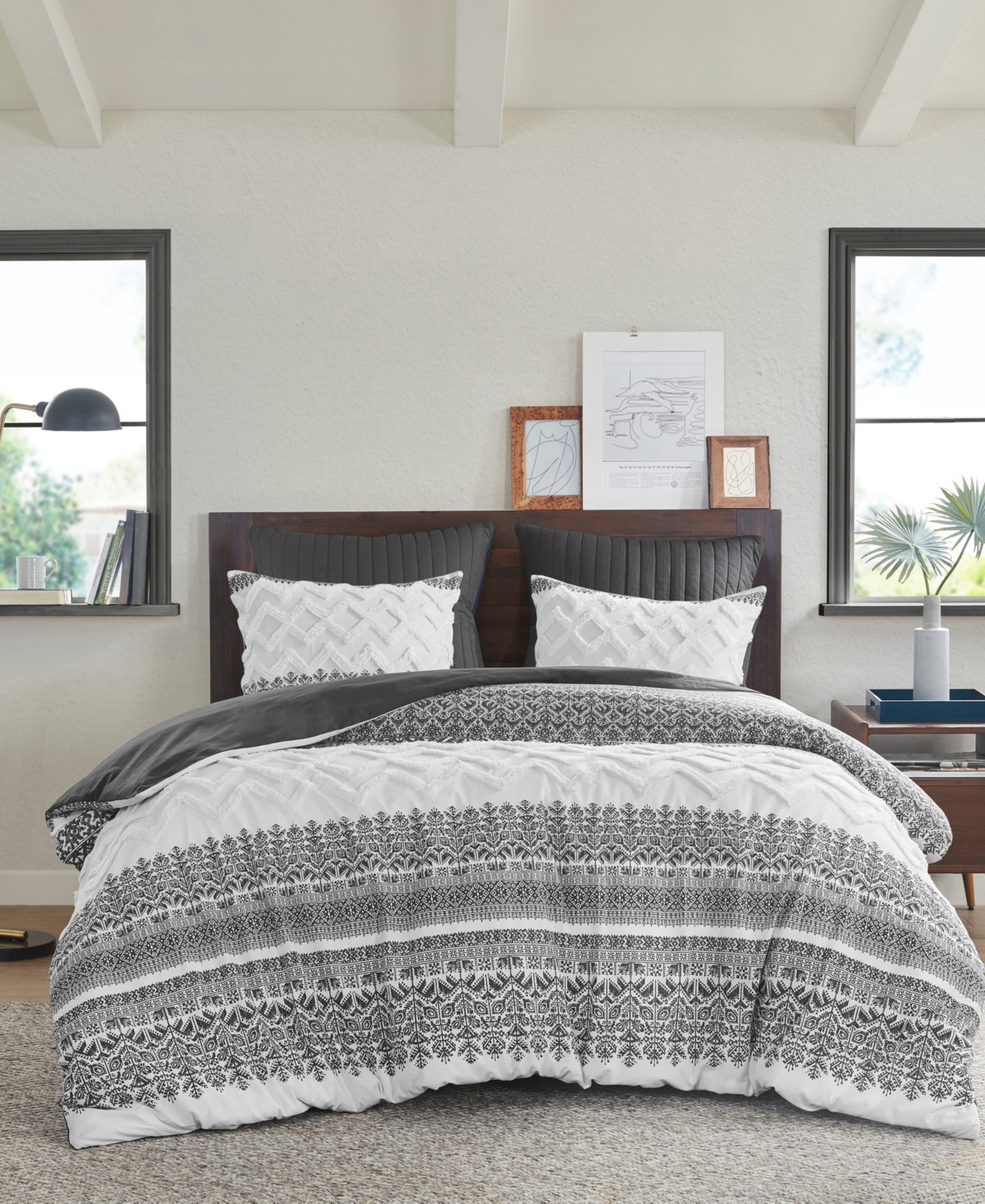 Click here for Ink+Ivy Mila Chenille 3-Pc. Comforter Set  King/Ca... prices
