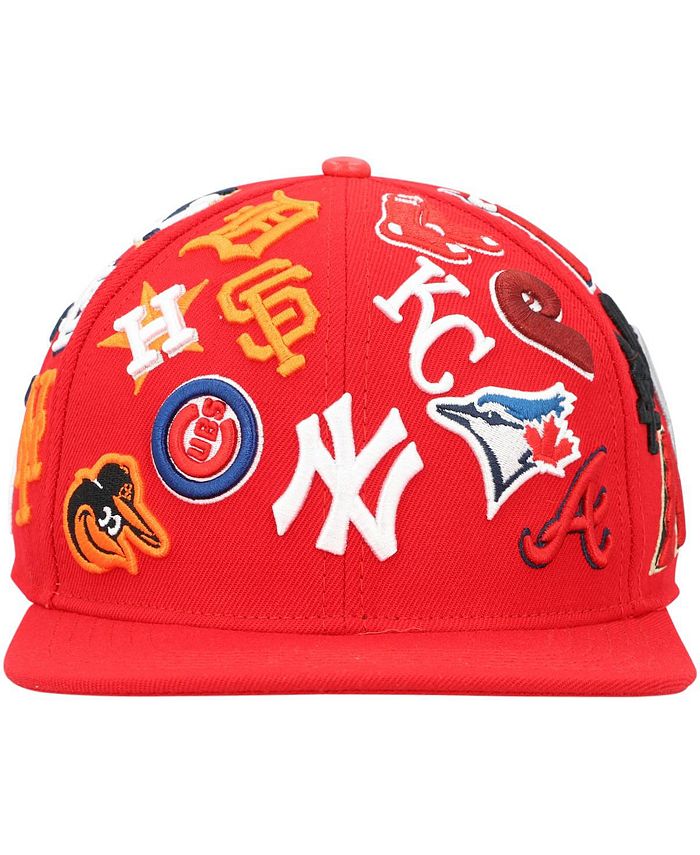 Pro Standard Men's Red Mlb Pro League Wool Snapback Hat - Macy's