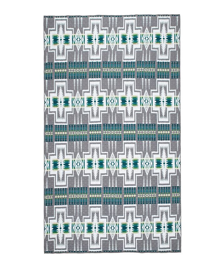 Pendleton Harding Coverlet Set, Twin - Macy's
