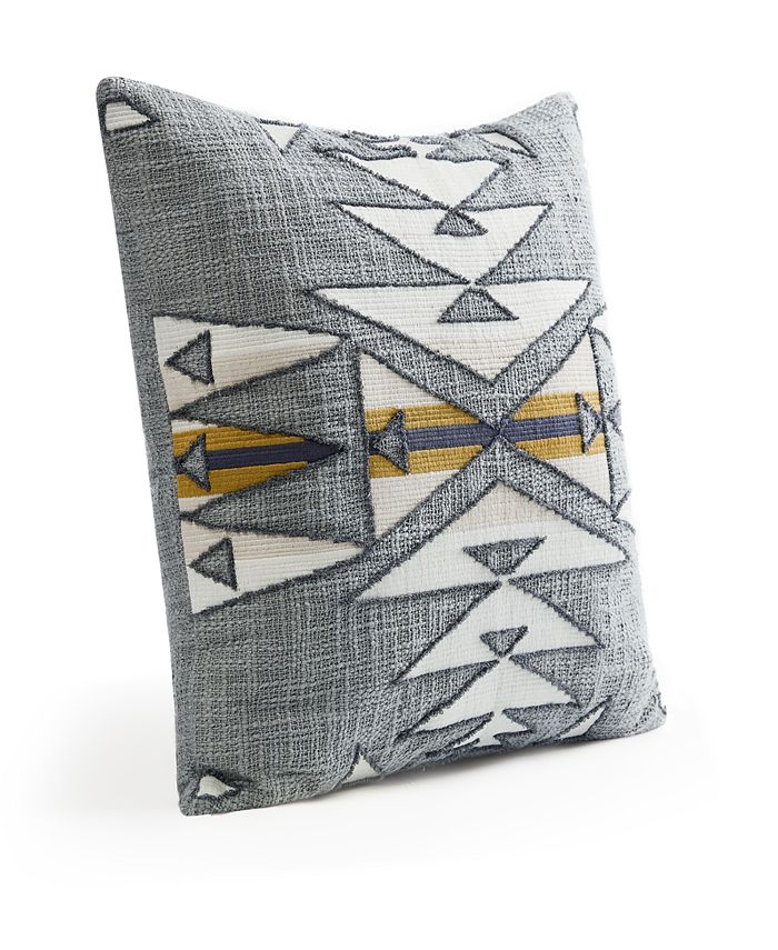 Pendleton Plains Star Boucle Decorative Pillow, 20" x 20" - Macy's