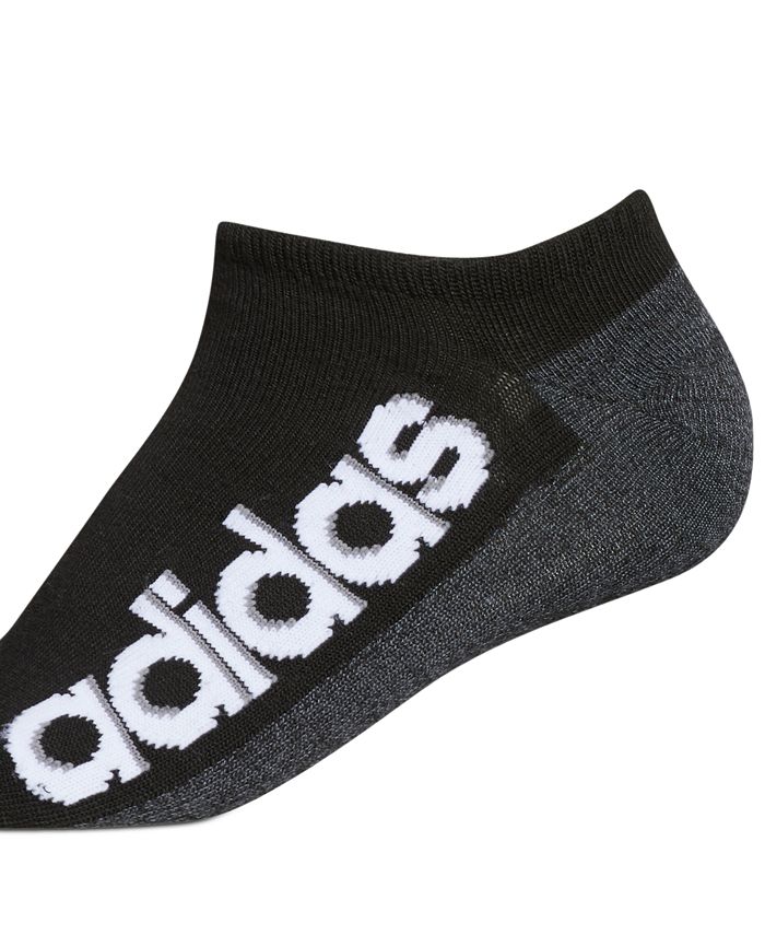 adidas Women's 6-Pk. Superlite Linear 3 No-Show Socks - Macy's