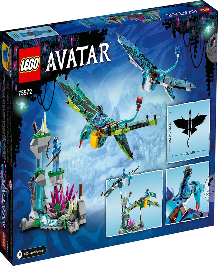 LEGO® Avatar Jake Neytiri’S First Banshee Flight 75572 Building Toy Set ...