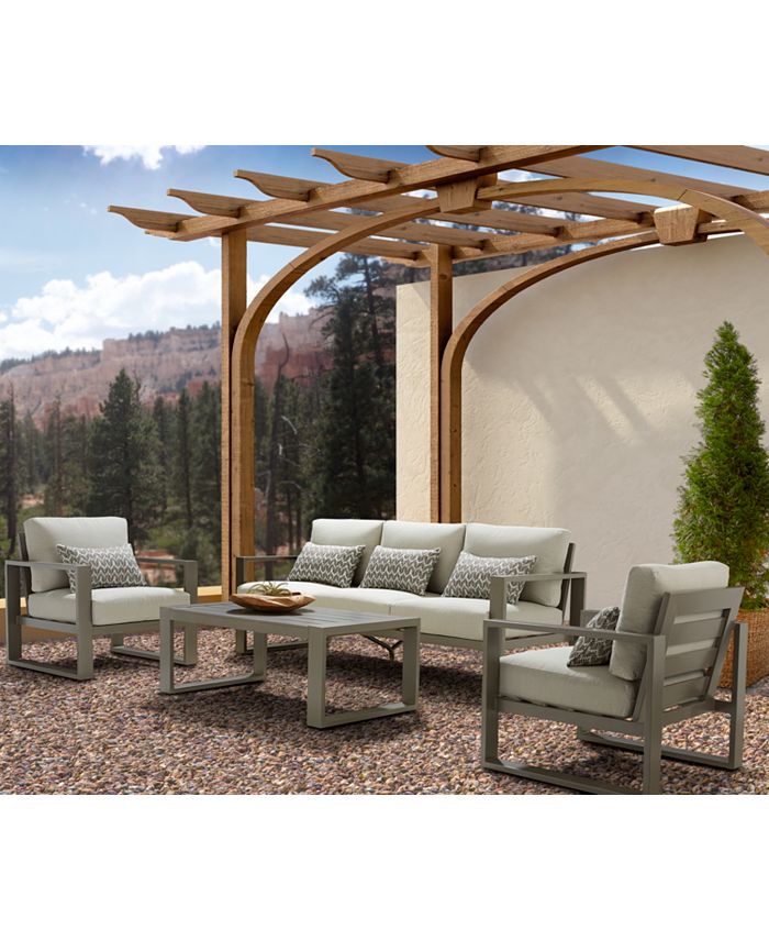 Agio St Kitts Outdoor Club Chair, Created for Macy's. - Macy's