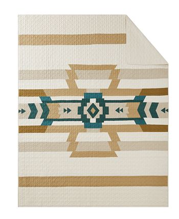 Pendleton Trail Star Quilt Set, King - Macy's