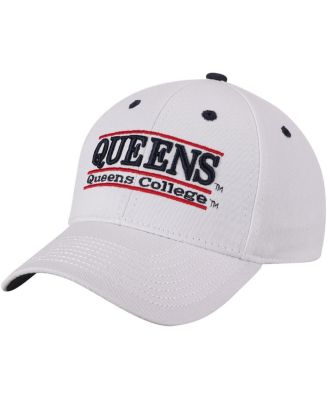 Men's The Game White Queens College Knights Classic Bar Adjustable ...