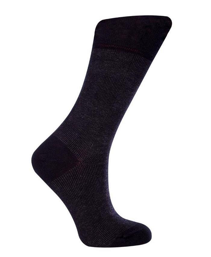 Love Sock Company Women's Checkers W-Cotton Dress Socks with Seamless ...