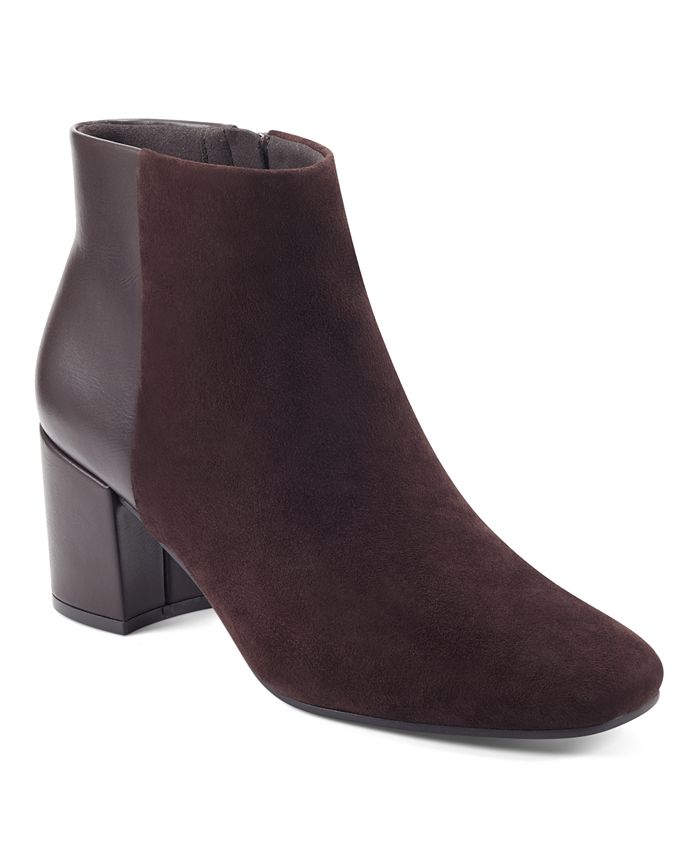 Easy Spirit Women's Tamara Heeled Square Toe Booties & Reviews ...
