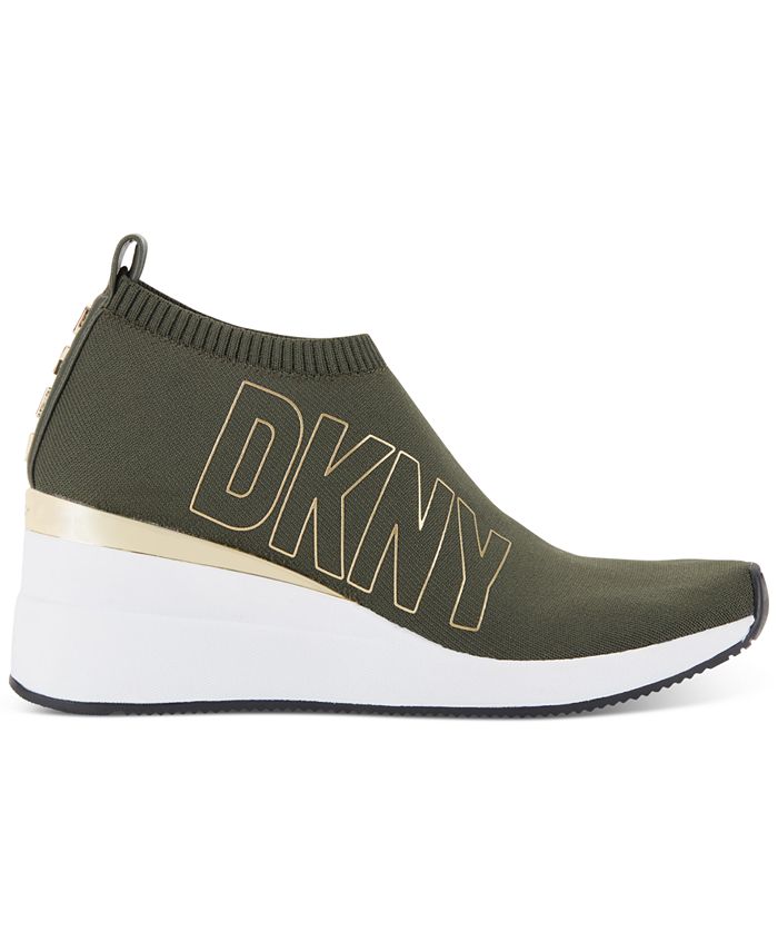 DKNY Women's Pavi Slip-On Wedge Sneakers - Macy's