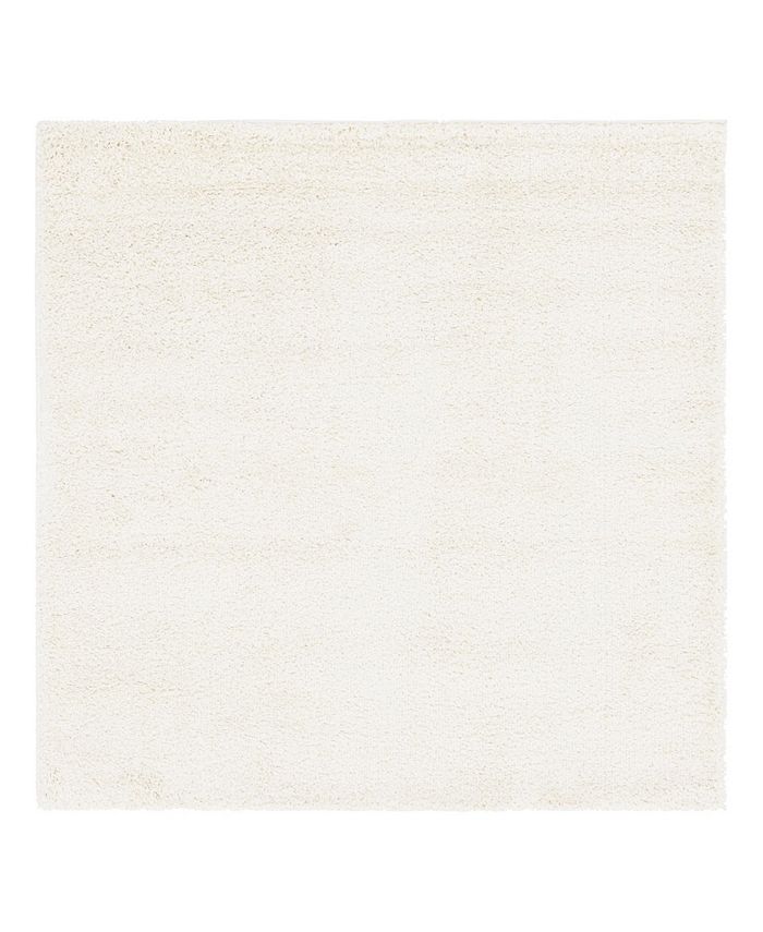 Bayshore Home One Soft Shag OSS-01 5' x 5' Square Area Rug - Macy's