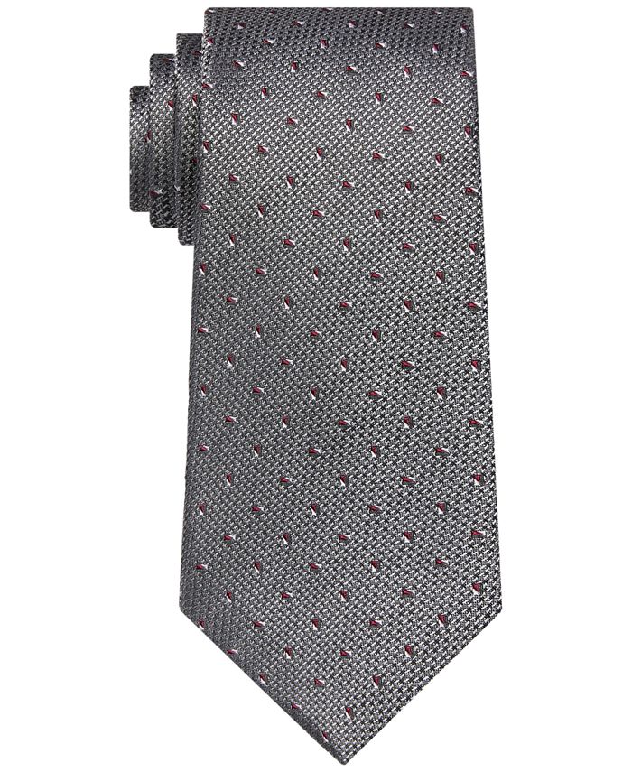 Michael Kors Men's Classic Design Geo-Rectangle Tie - Macy's