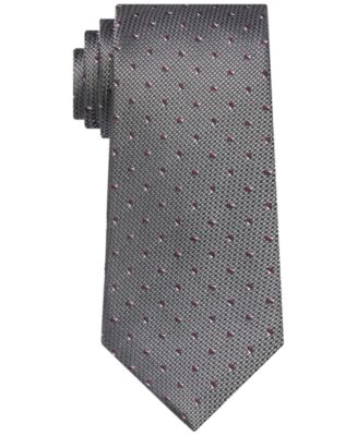 Michael Kors Men's Classic Design Geo-Rectangle Tie - Macy's