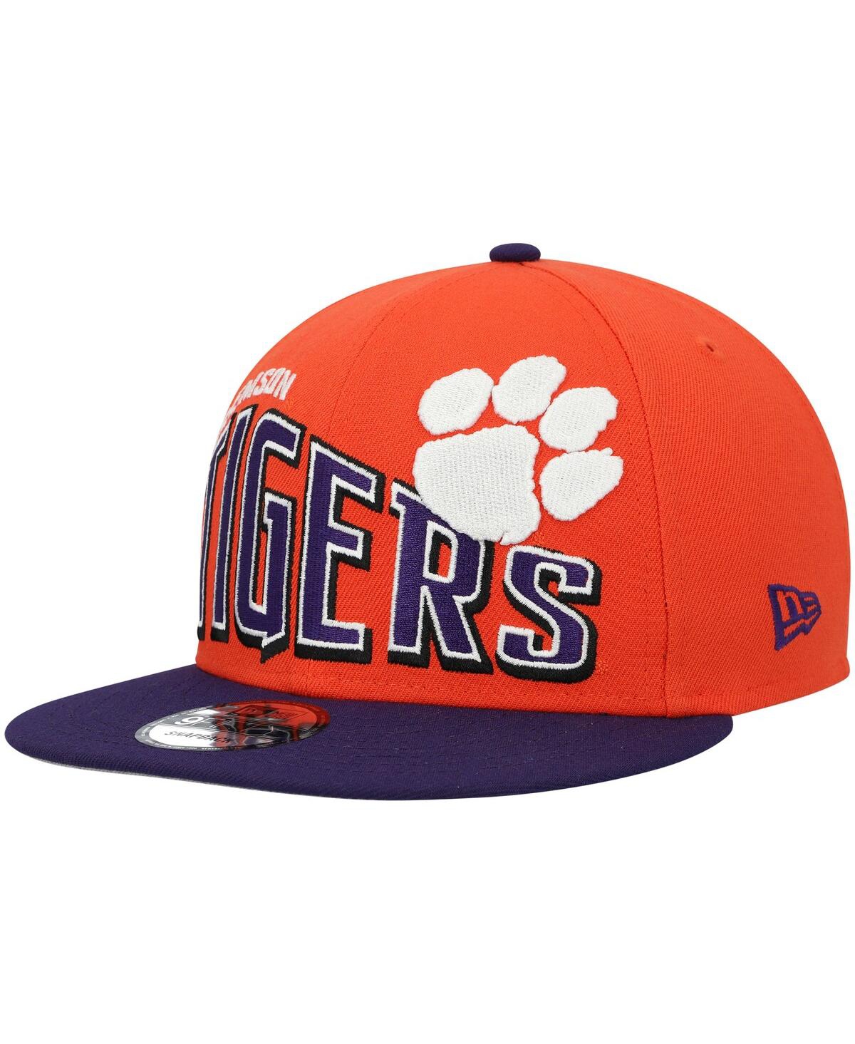 Click here for Mens New Era Orange Clemson Tigers Two-Tone Vintag... prices