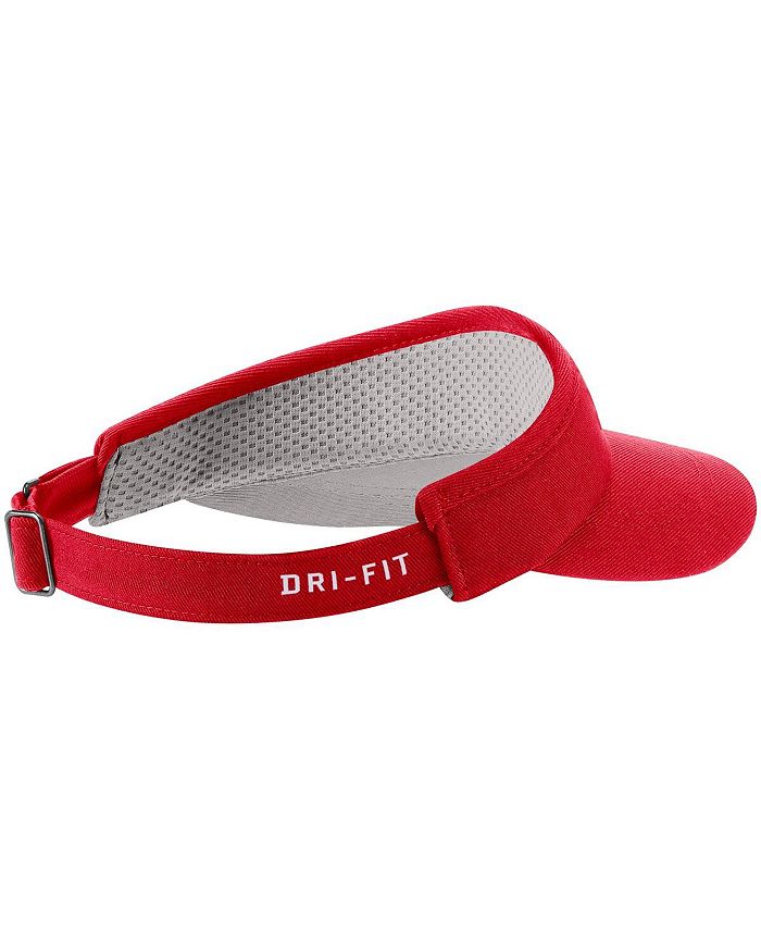 Nike Men's Red Georgia Bulldogs Sideline Performance Visor - Macy's