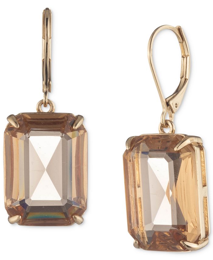 Lauren Ralph Lauren Stone Drop Earrings - Macy's