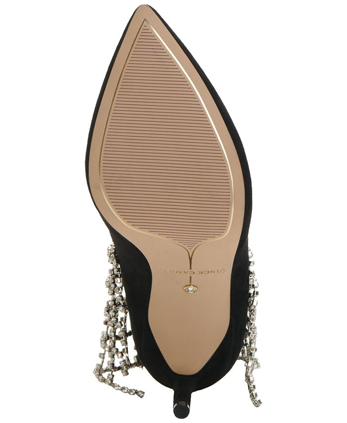 Vince Camuto Women's Fasta Rhinstone Mesh Stiletto Pumps - Macy's