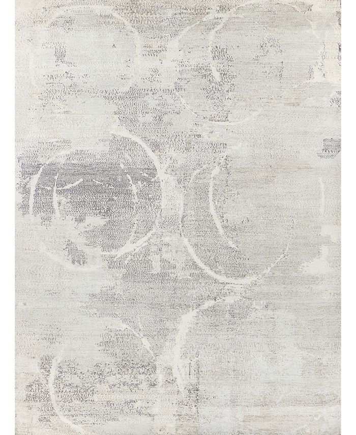 Exquisite Rugs Fine Pure Silk MOS5223 9' x 12' Area Rug - Macy's