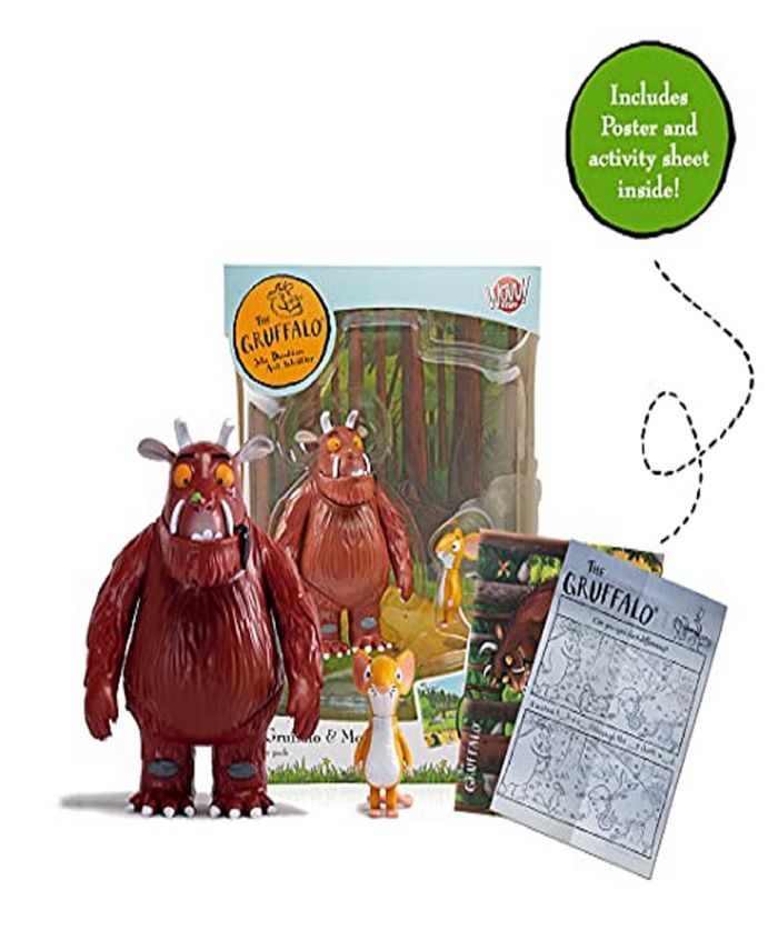 WOW! Stuff The Gruffalo and Mouse Toy Set, 2 Piece - Macy's