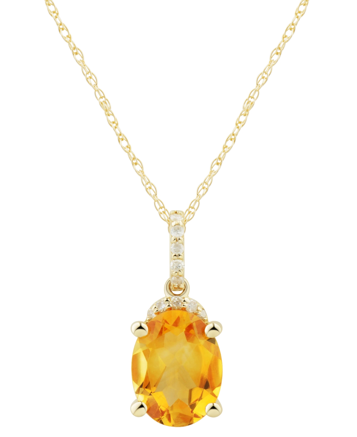 Click here for Citrine (1-5/8 ct. t.w.) & Diamond (1/20 ct. t.w.)... prices