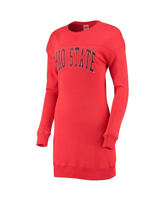 Gameday Couture Women's Scarlet Ohio State Buckeyes 2-Hit Sweatshirt ...