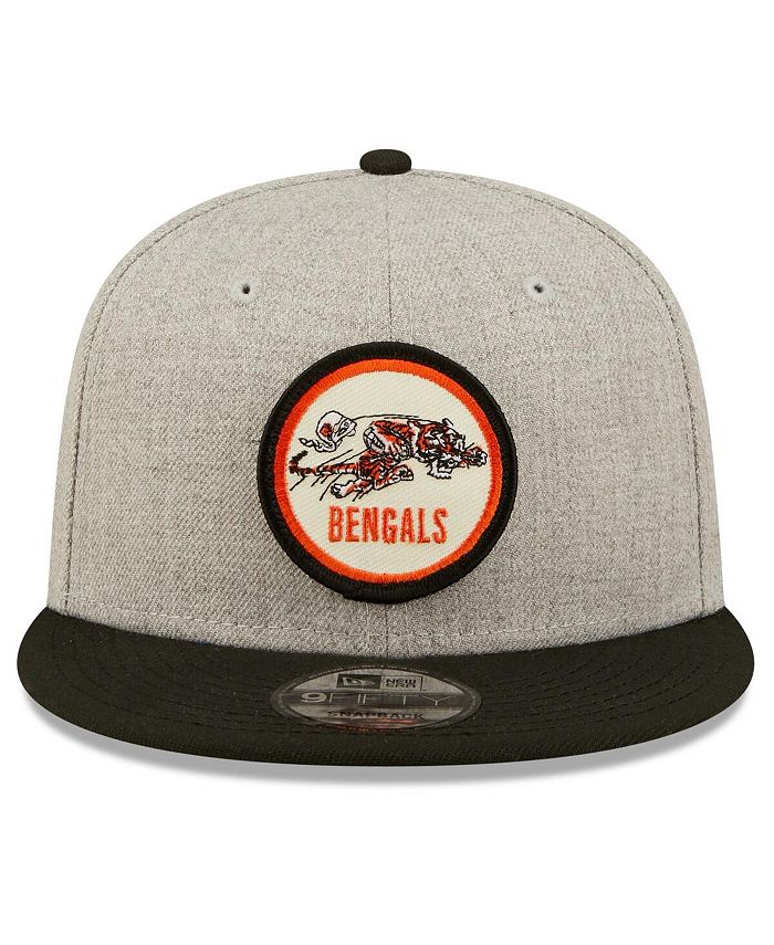 New Era Men's Gray, Black Cincinnati Bengals 2022 Sideline 9FIFTY ...