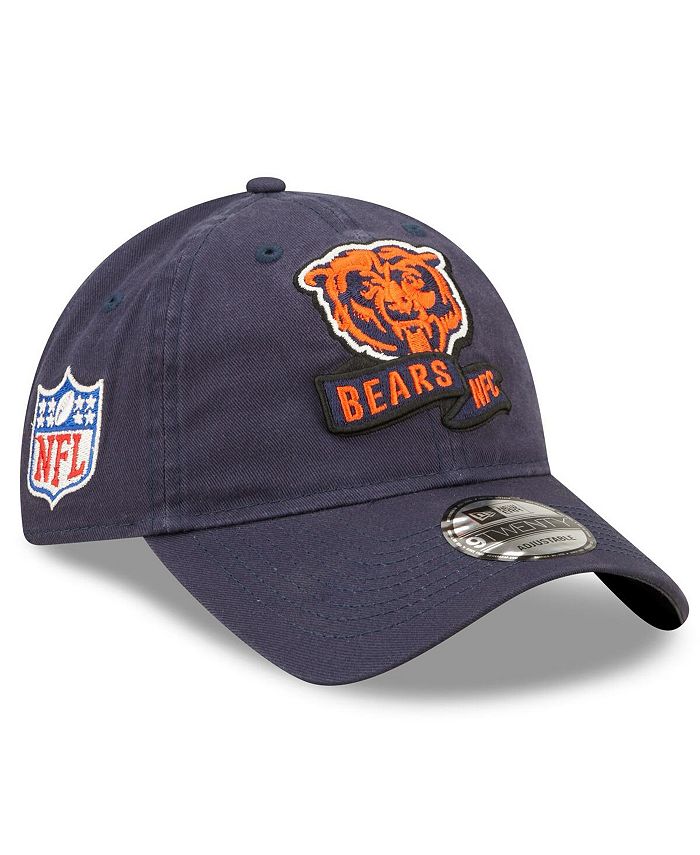 New Era Men's Navy Chicago Bears OTC 2022 Sideline 9TWENTY Adjustable ...