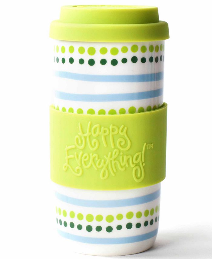 Happy Everything by Laura Johnson Pogo Travel Mug, 16 Oz - Macy's