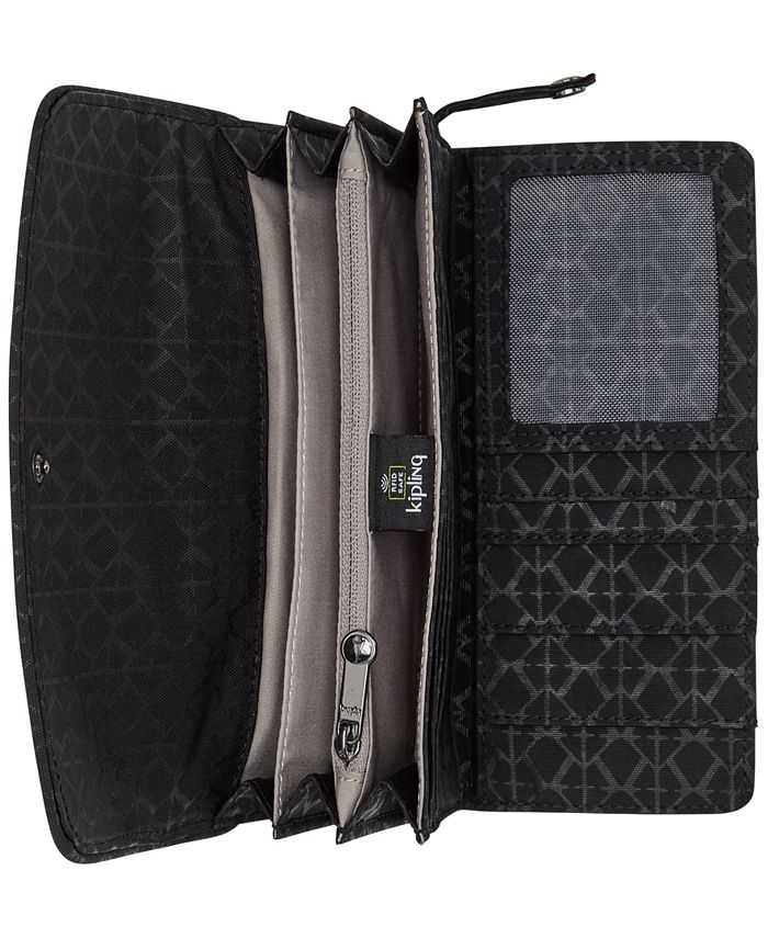 Kipling Nylon Money Land RFID Snap Wallet - Macy's