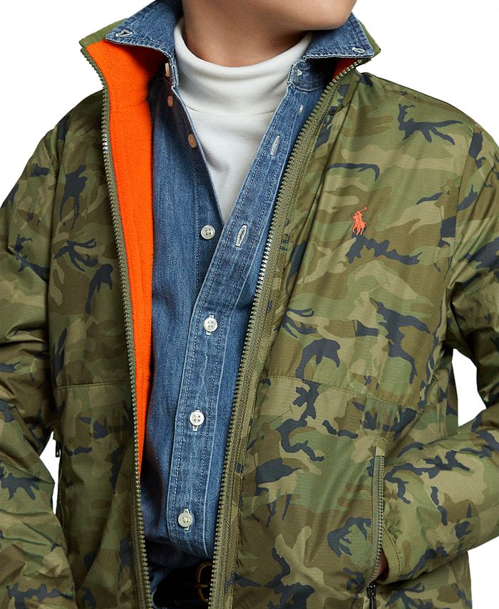 Polo Ralph Lauren Big Unisex P-Layer 2 Reversible Jacket - Macy's