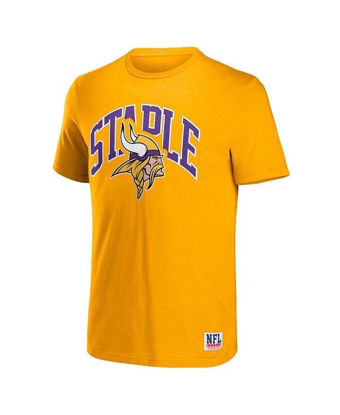 NFL Properties Men's NFL X Staple Yellow Minnesota Vikings Lockup Logo ...