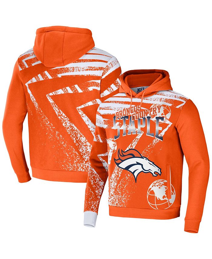 NFL Properties Men's NFL X Staple Orange Denver Broncos Team Slogan All ...