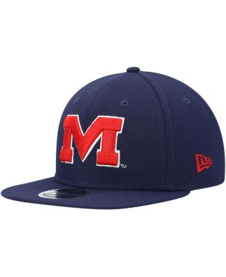 New Era Men's Navy Ole Miss Rebels 9FIFTY Snapback Hat - Macy's