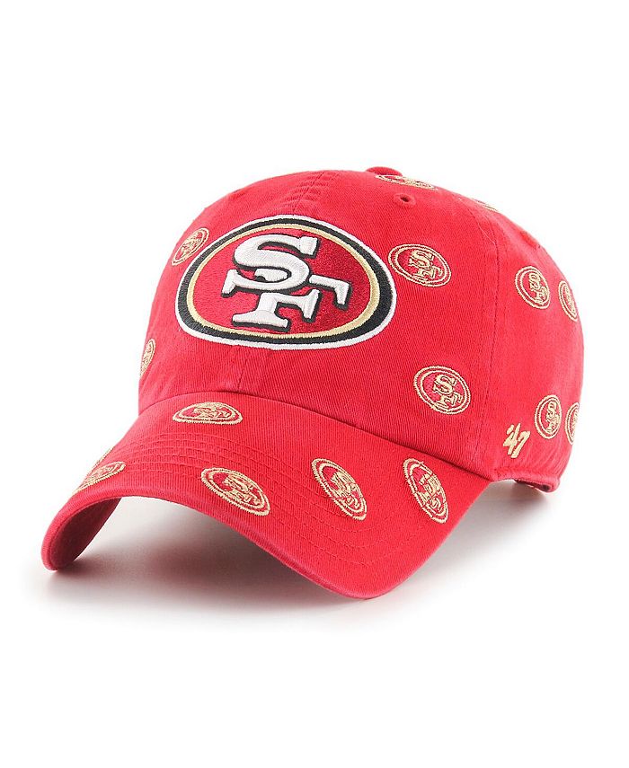'47 Brand Women's '47 Scarlet San Francisco 49ers Confetti Clean Up ...