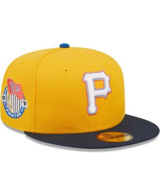 Men's New Era Gold and Azure Pittsburgh Pirates National League Est ...