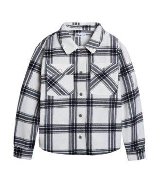 Epic Threads Big Girls Plaid Shacket, Created For Macy's - Macy's