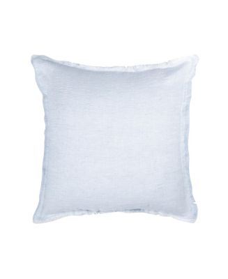 Sky Blue Crossdye Linen Down Alternative Throw Pillow - Macy's