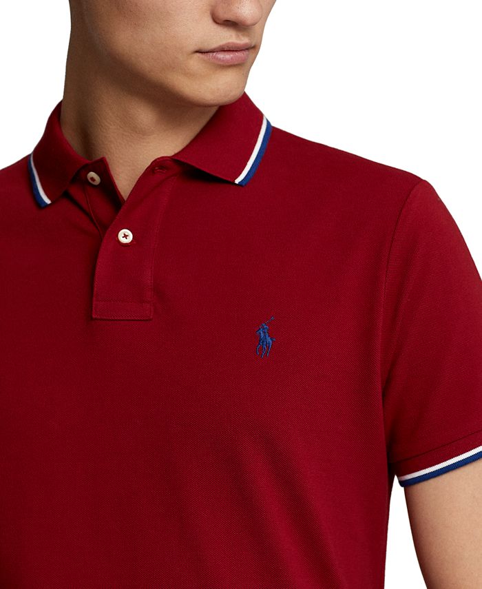 Polo Ralph Lauren Men's Classic-Fit Mesh Polo Shirt - Macy's