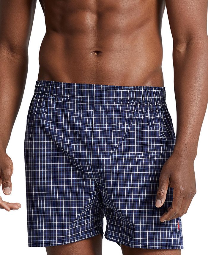Polo Ralph Lauren Men's Classic-Fit Boxers, 3-Pack - Macy's
